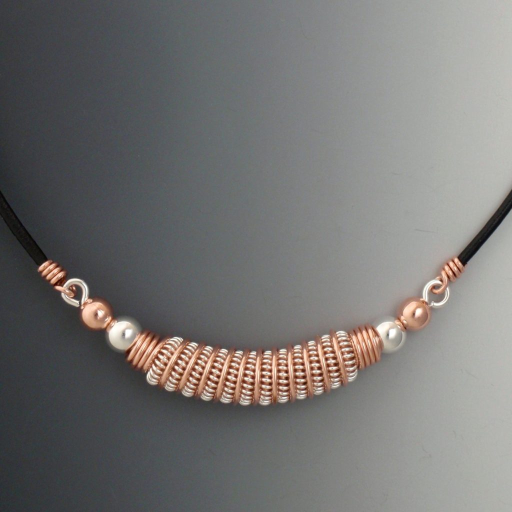 Silver & Copper Necklace